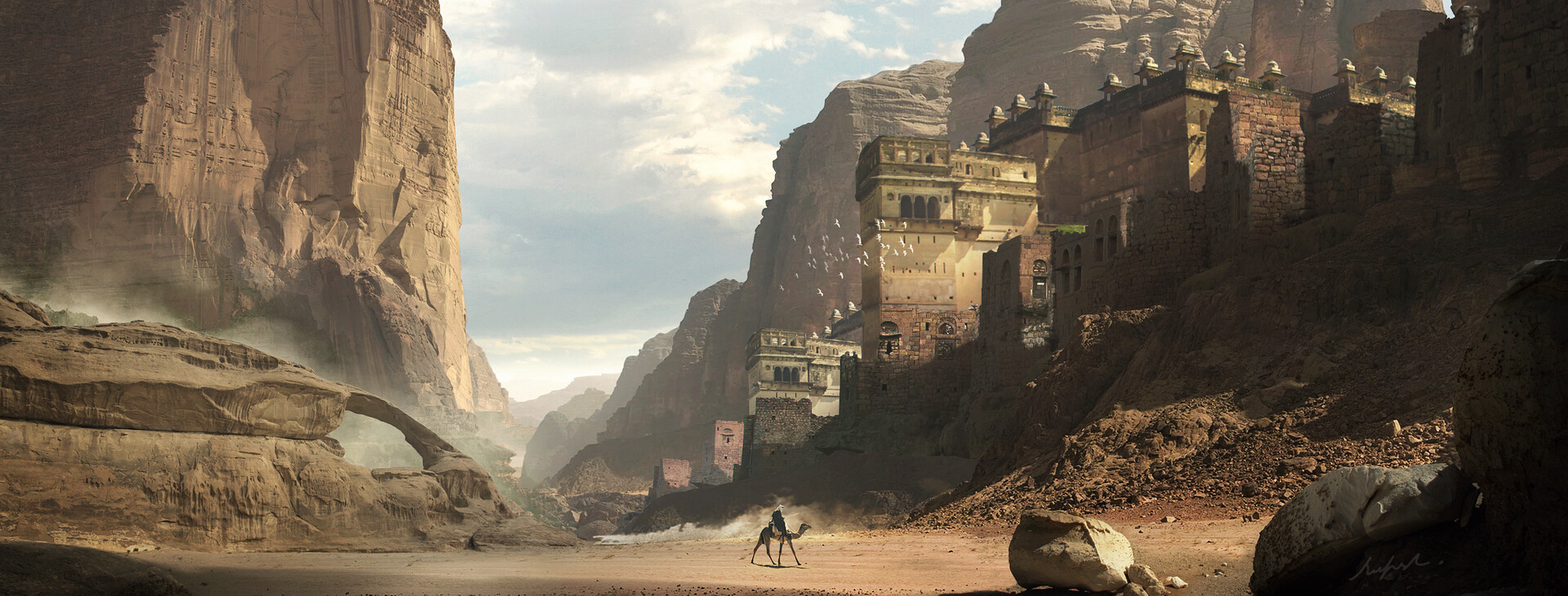 ArtStation - DESERT FORT