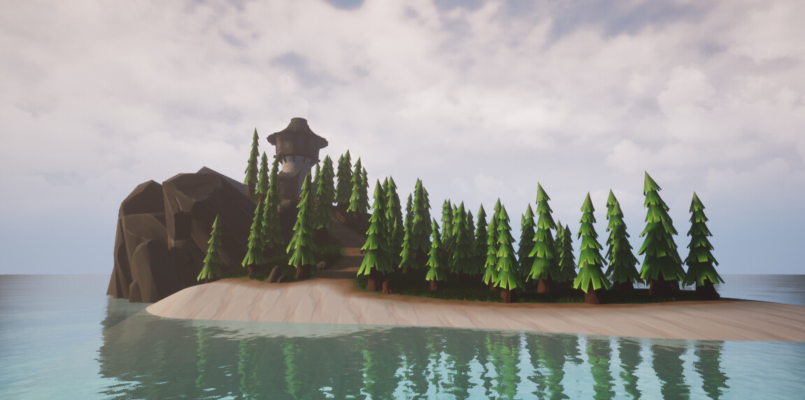 ArtStation - Stylized Island