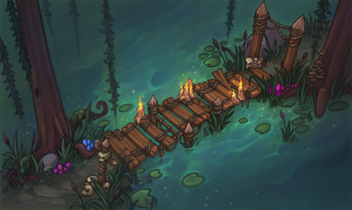 ArtStation - Mystery bridge