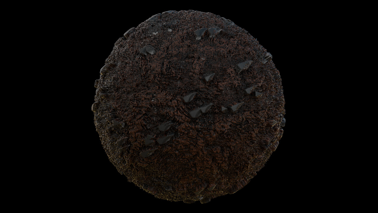 ArtStation - Muddy texture with rocks