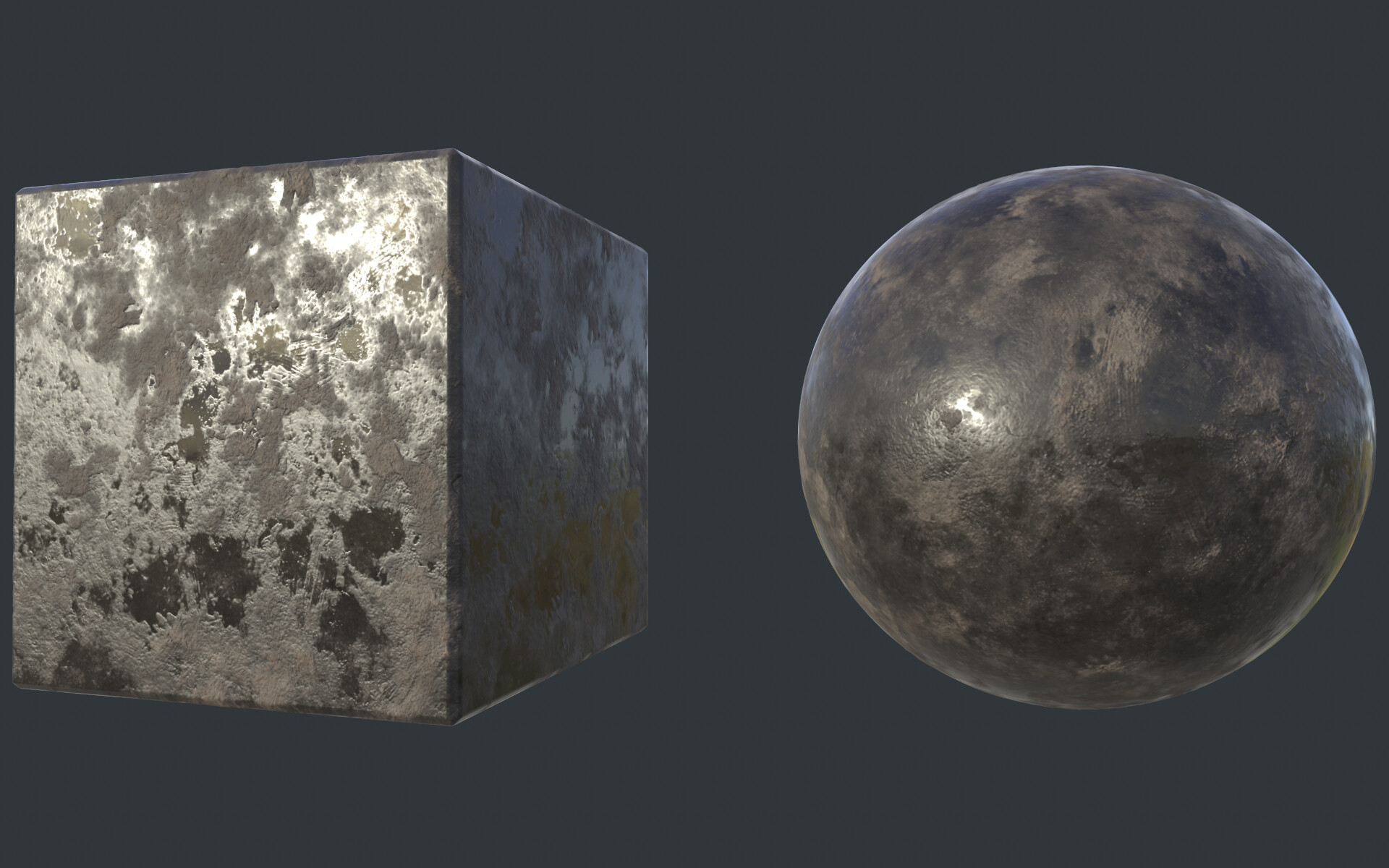 ArtStation - Wet Concrete / Substance Designer