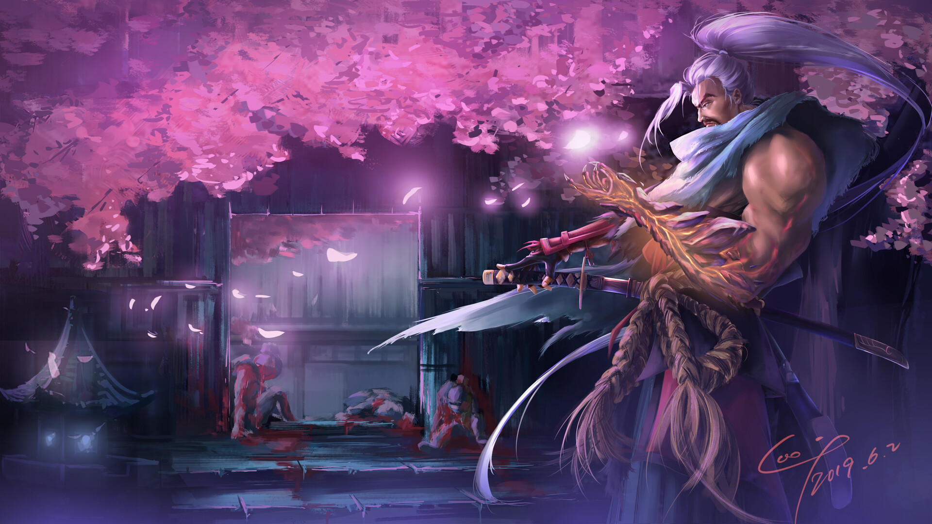 ArtStation - A Illustration of the Samurai