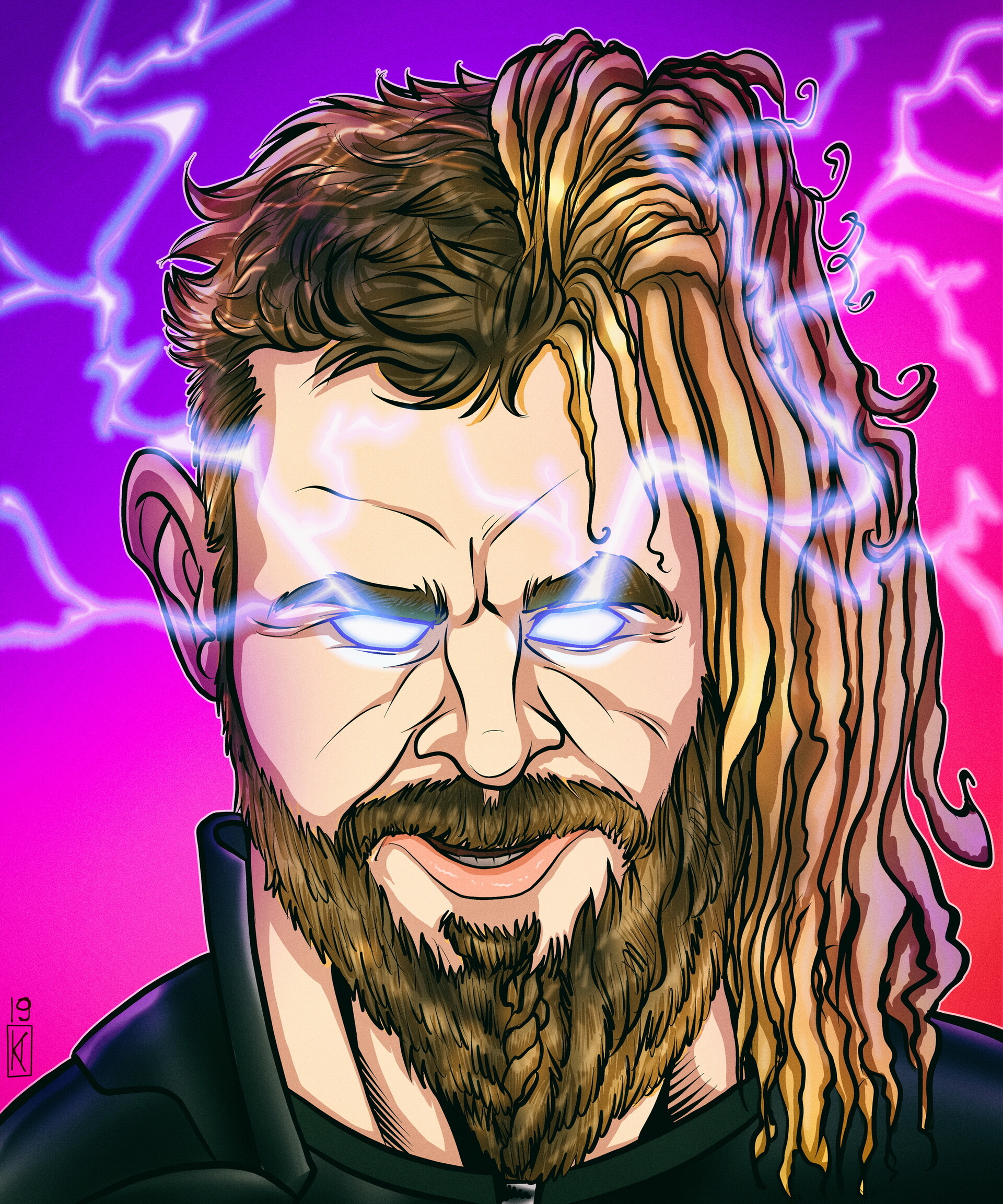 ArtStation - Thor (Avengers Endgame double portrait #2)