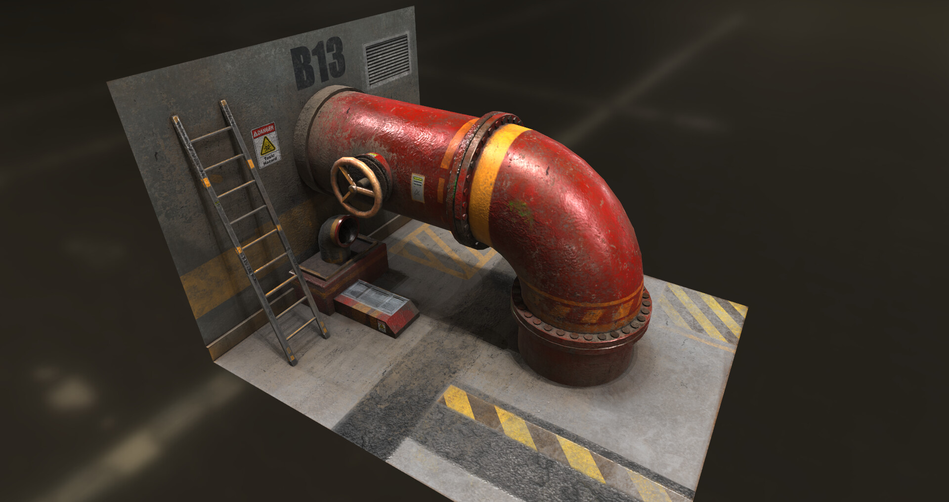 ArtStation - Pipes are always cool to make