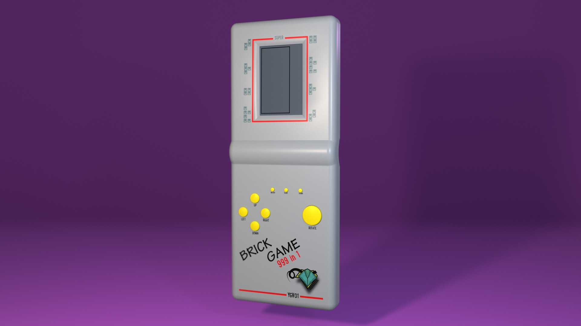 ArtStation - 90's Brick game