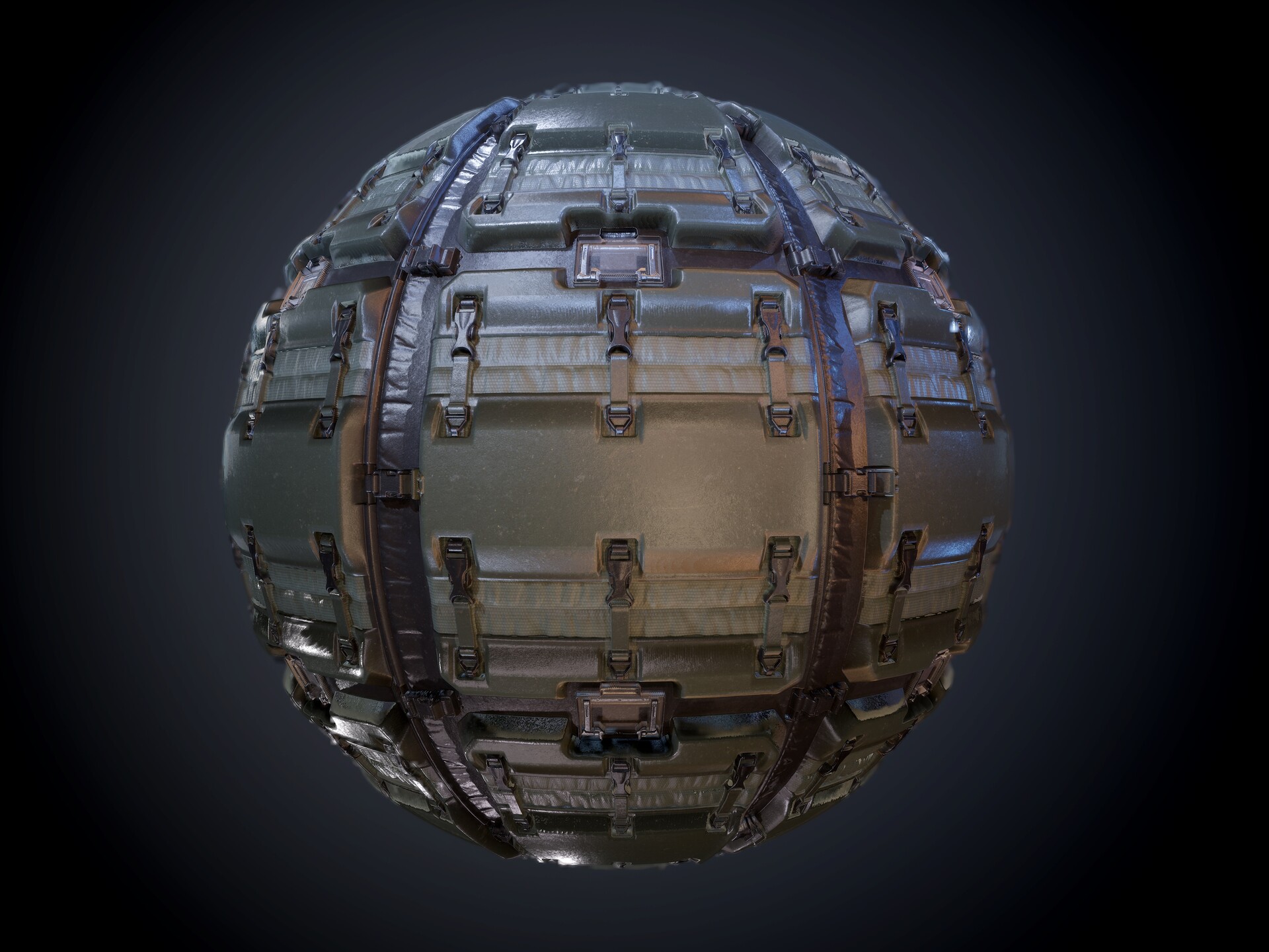 ArtStation - Sci-Fi Military Seamless PBR Texture 09