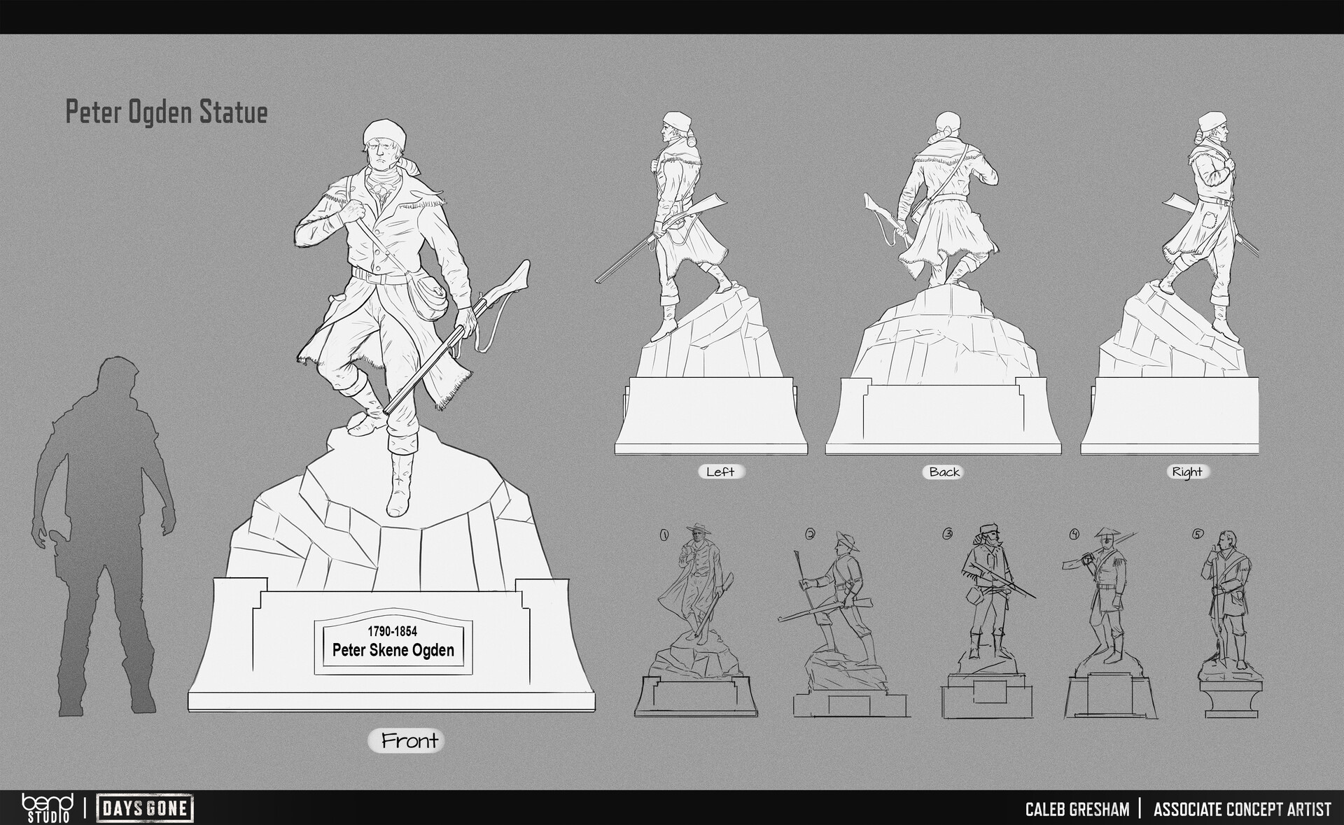 Caleb Gresham - DAYS GONE_PROPS