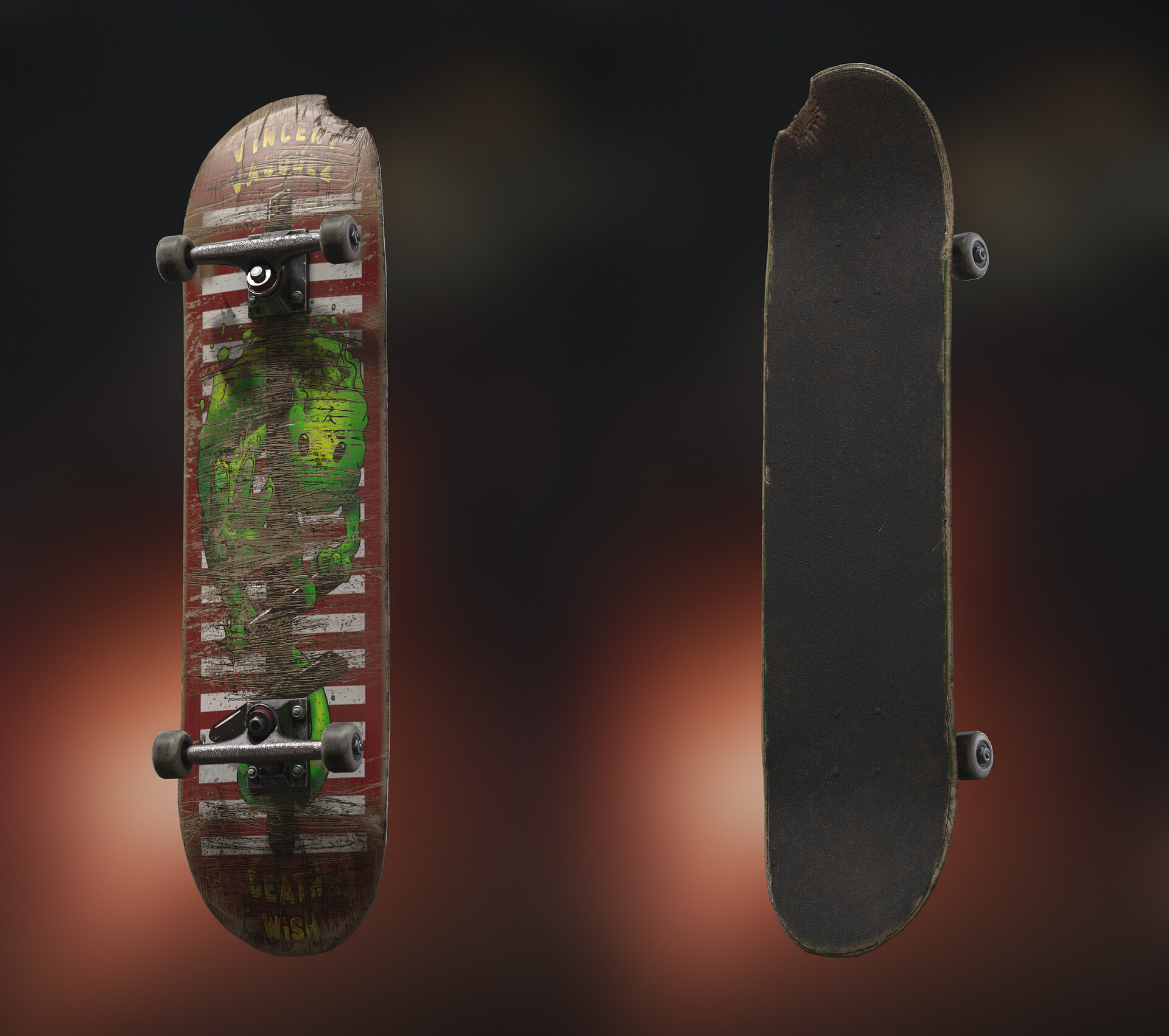 Damon Cimarusti - Vincent Vasquez - Original Real-time Character Concept