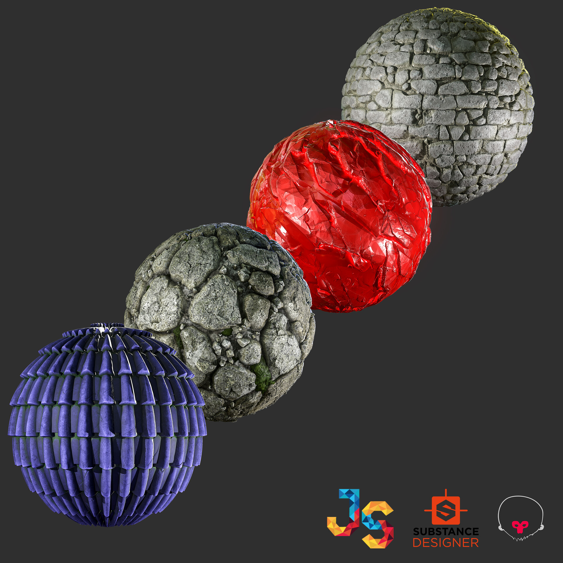ArtStation - Substance Designer Material Study