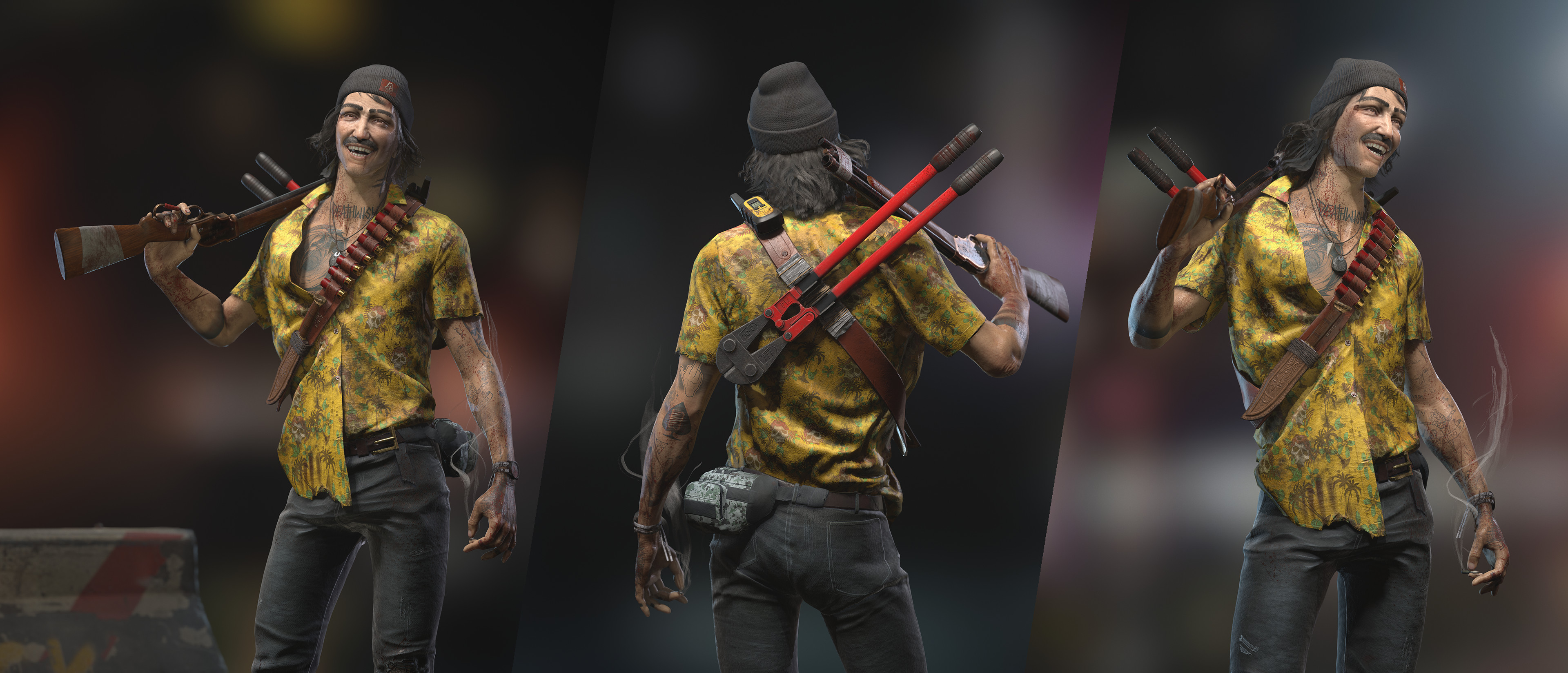 Damon Cimarusti - Vincent Vasquez - Original Real-time Character Concept