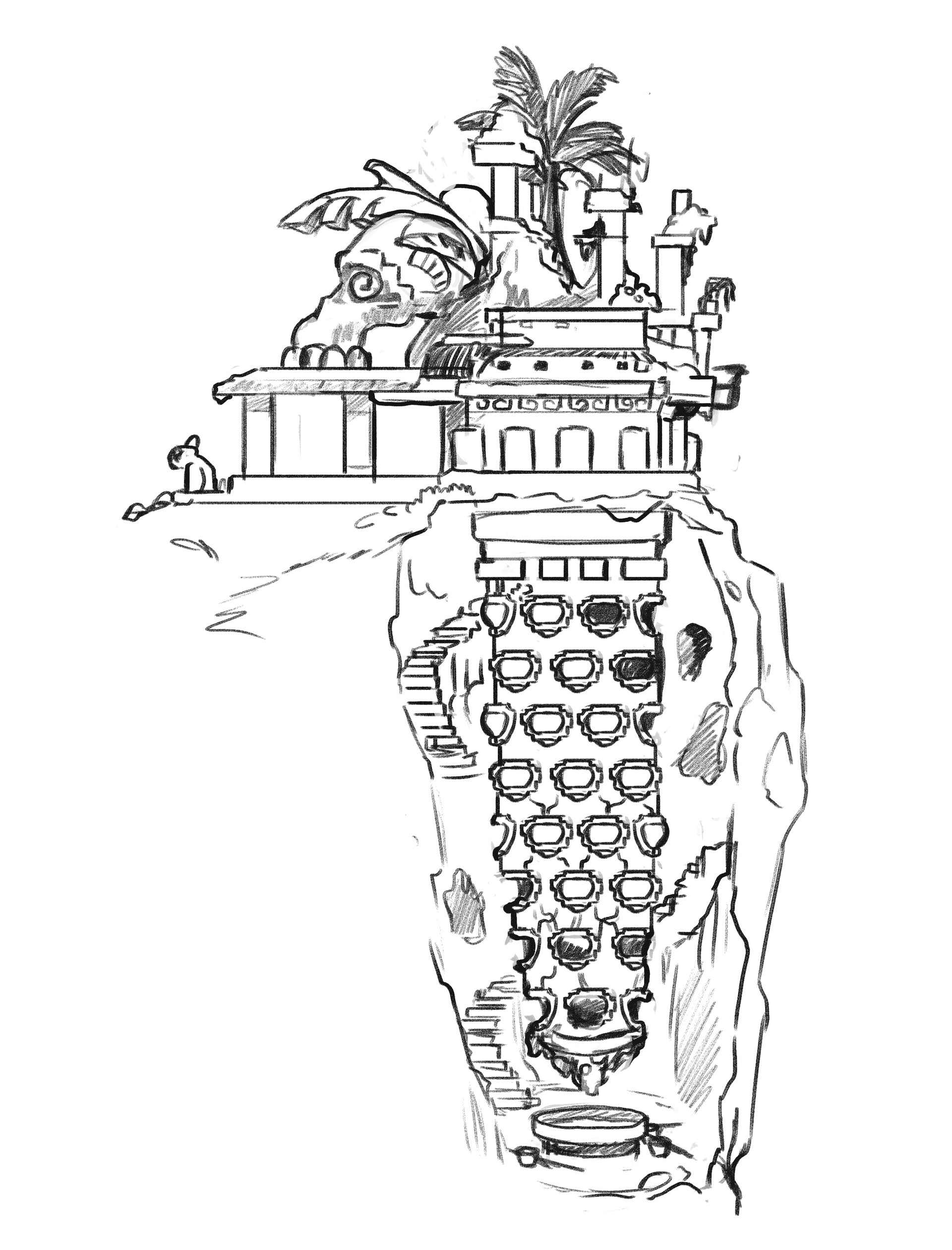 ArtStation - Mayan demon hatchery