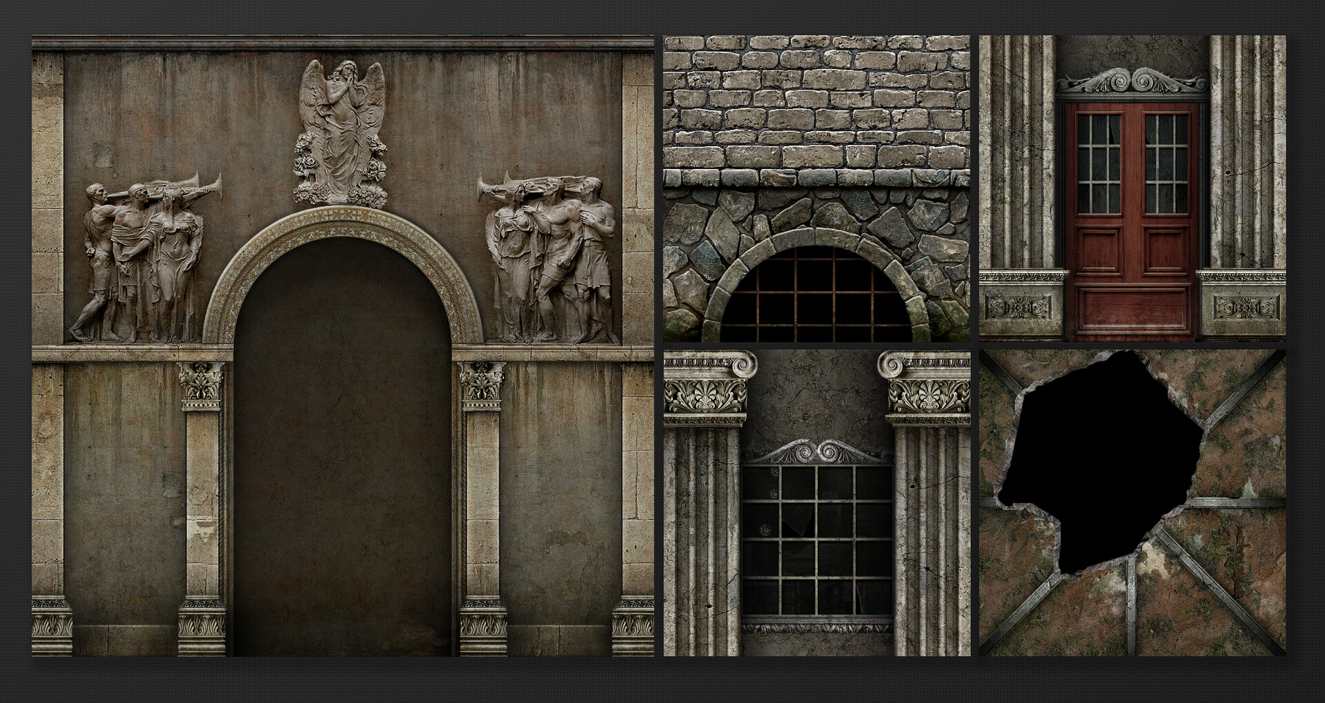 ArtStation - environment textures and props textures