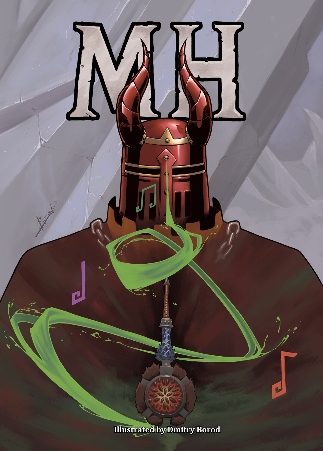 ArtStation - Monster Hunter comics cover