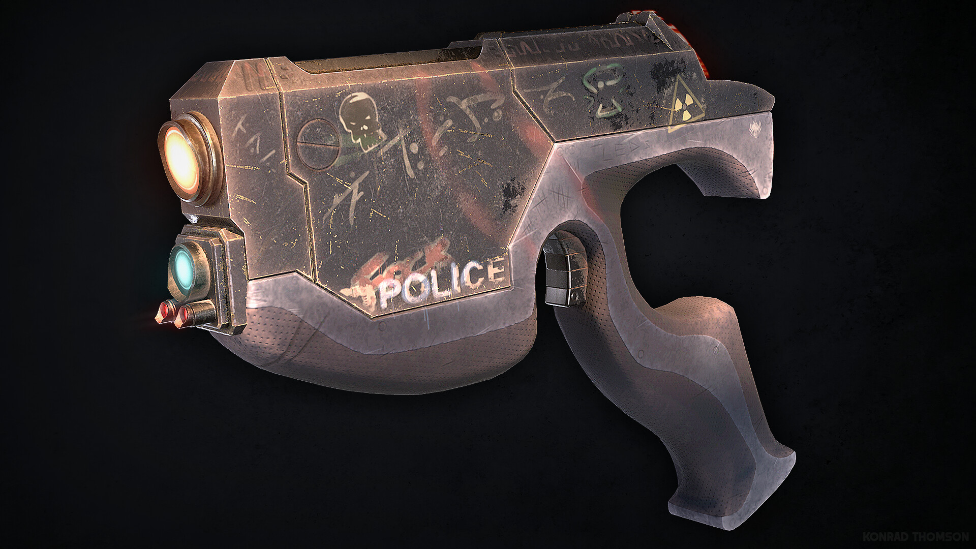 ArtStation - Sci-Fi Pulse Pistol