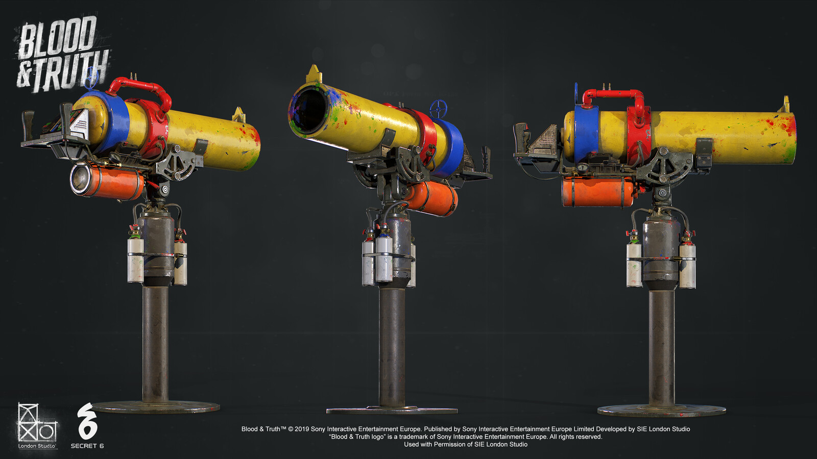 Mark Rodriguez - Blood and Truth : Paint Cannon