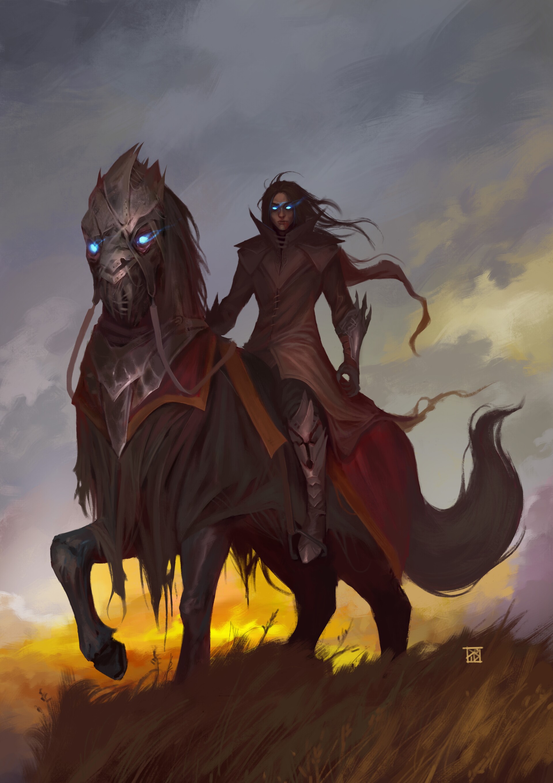 ArtStation - Vampire at dawn