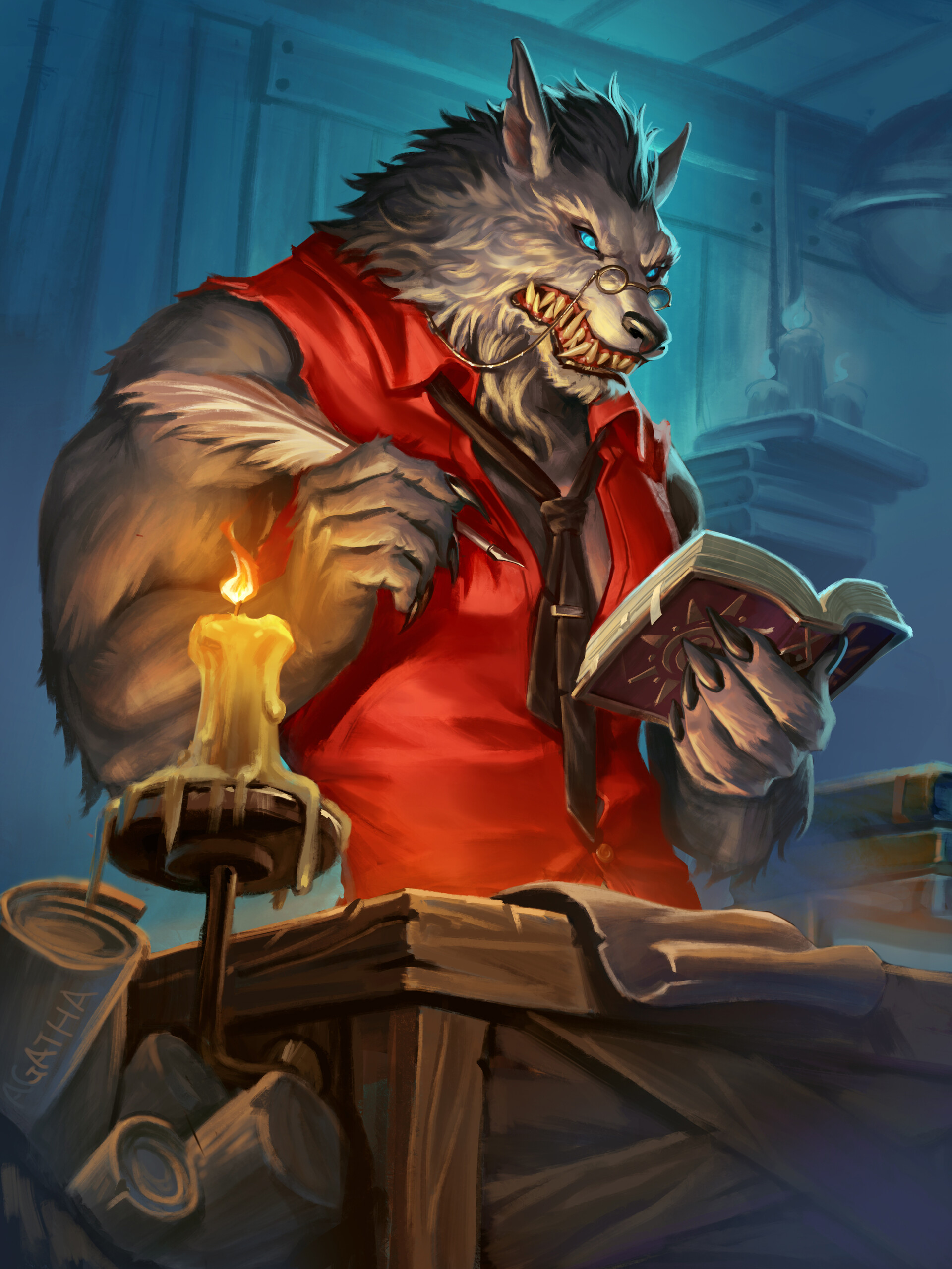 ArtStation - werewolf