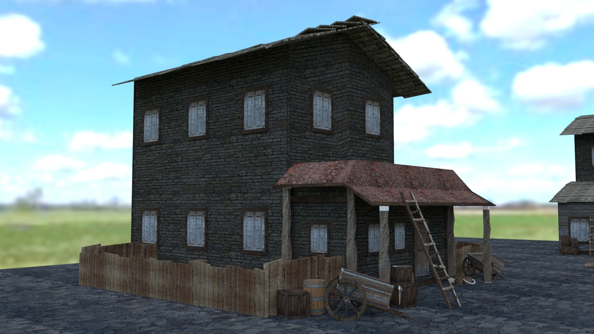 ArtStation - Stone House