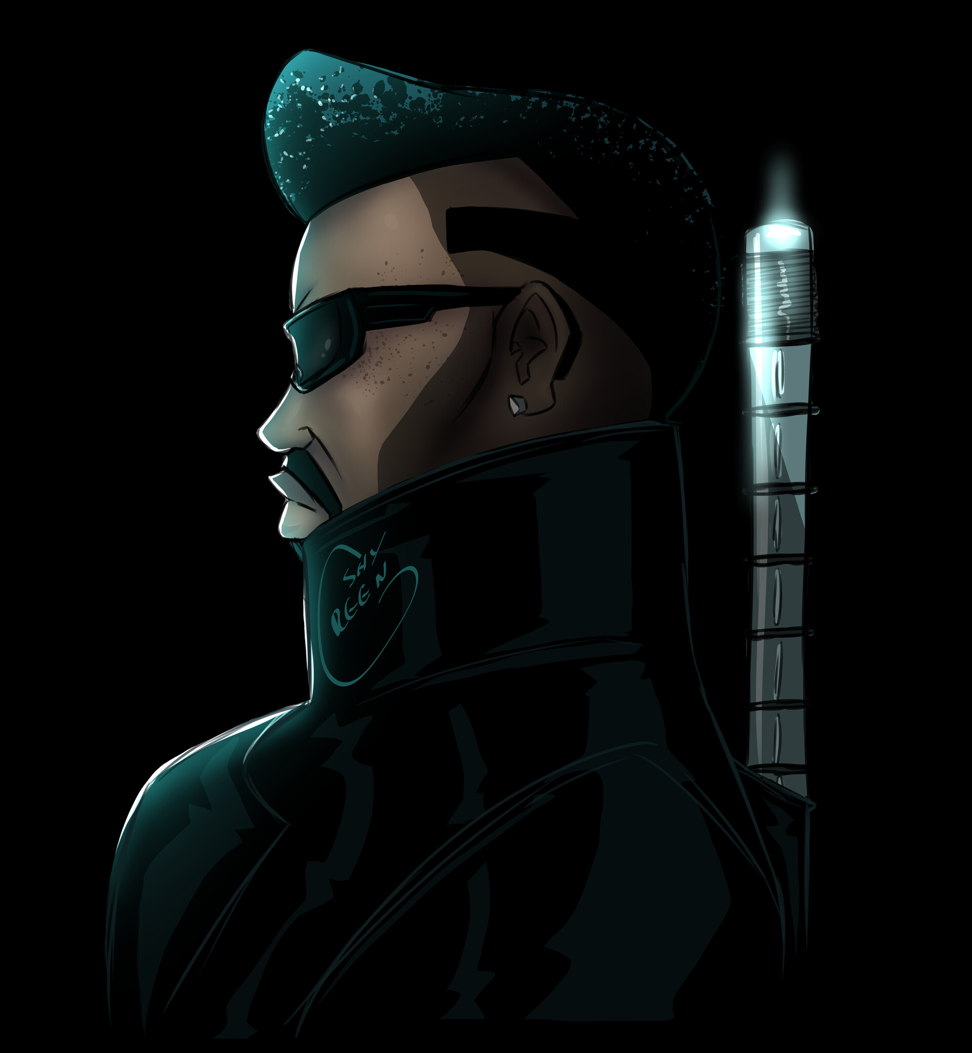 ArtStation - Blade sketch
