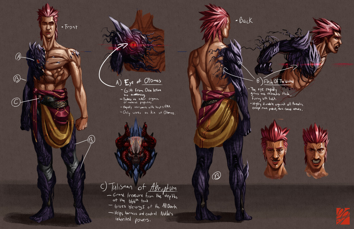 Darryl Johnson - Characters: Nulla Umbra (Protagonist)