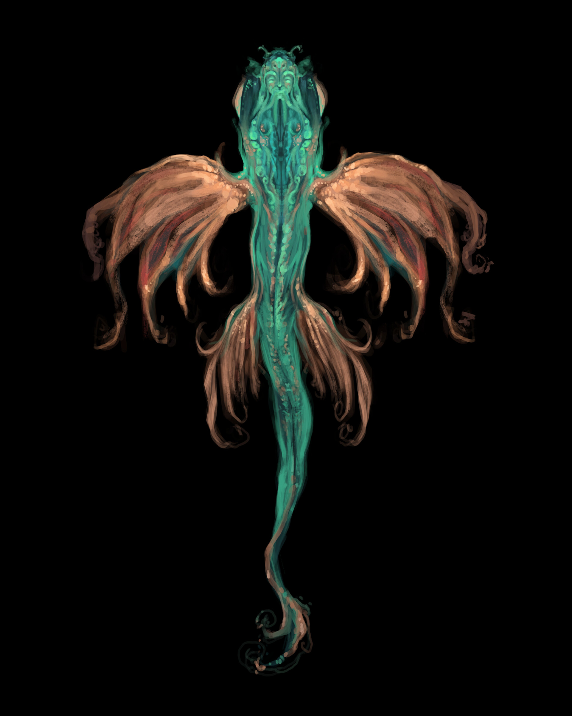 ArtStation - Concept Flying Fish