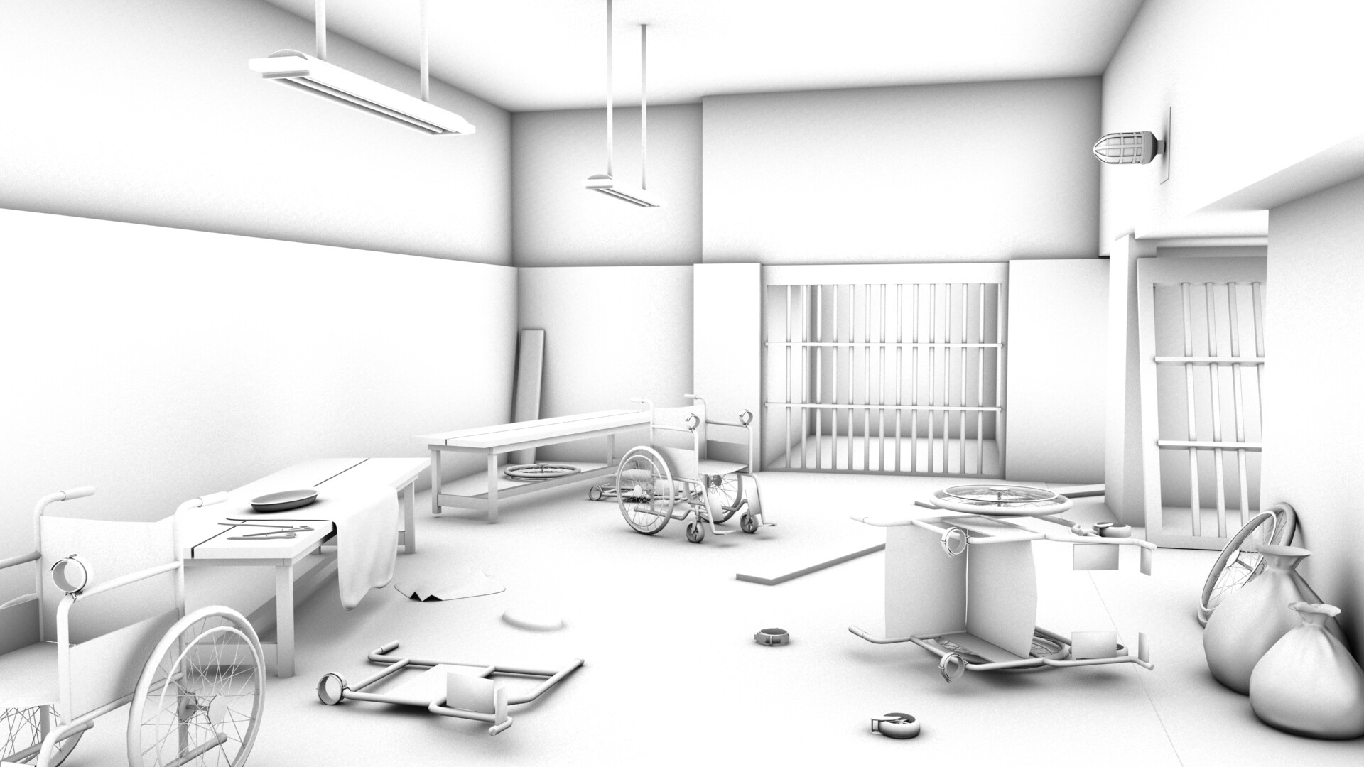 ArtStation - Nightmare House 2[Gaming bg]