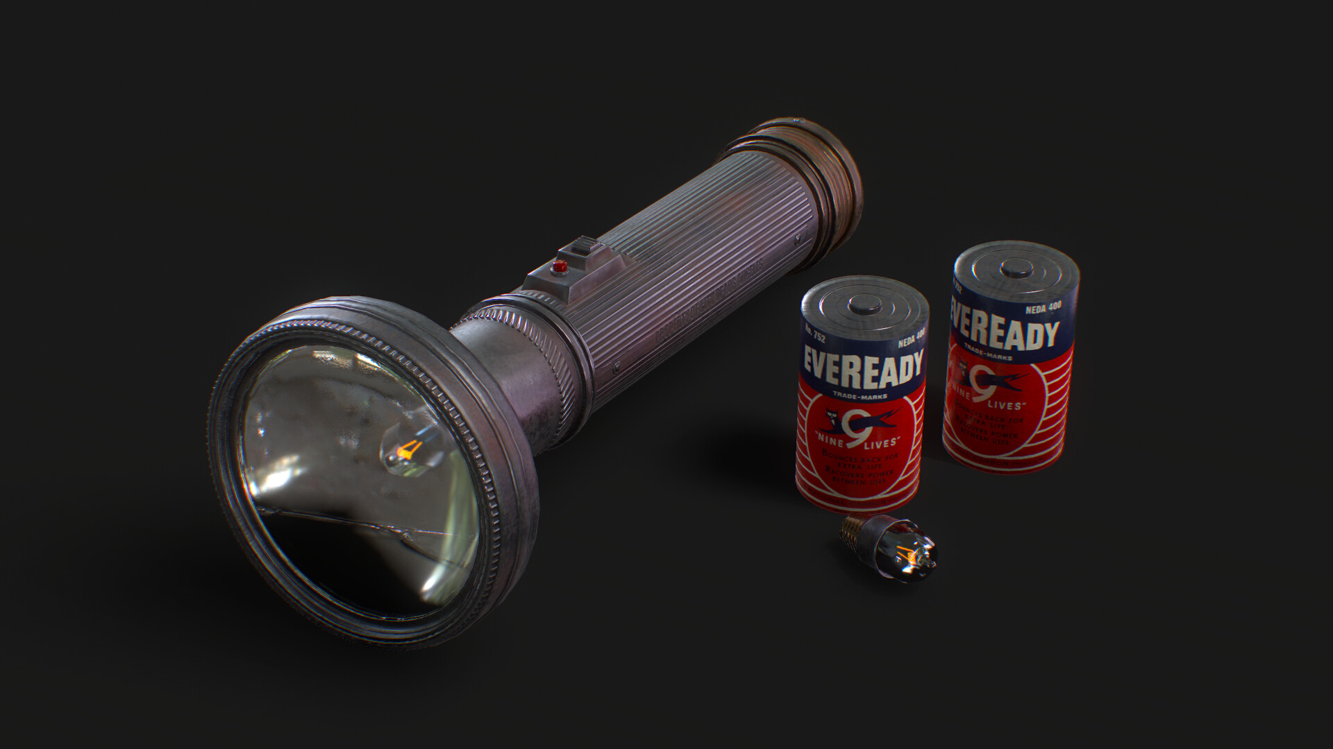ArtStation - Police flashlight