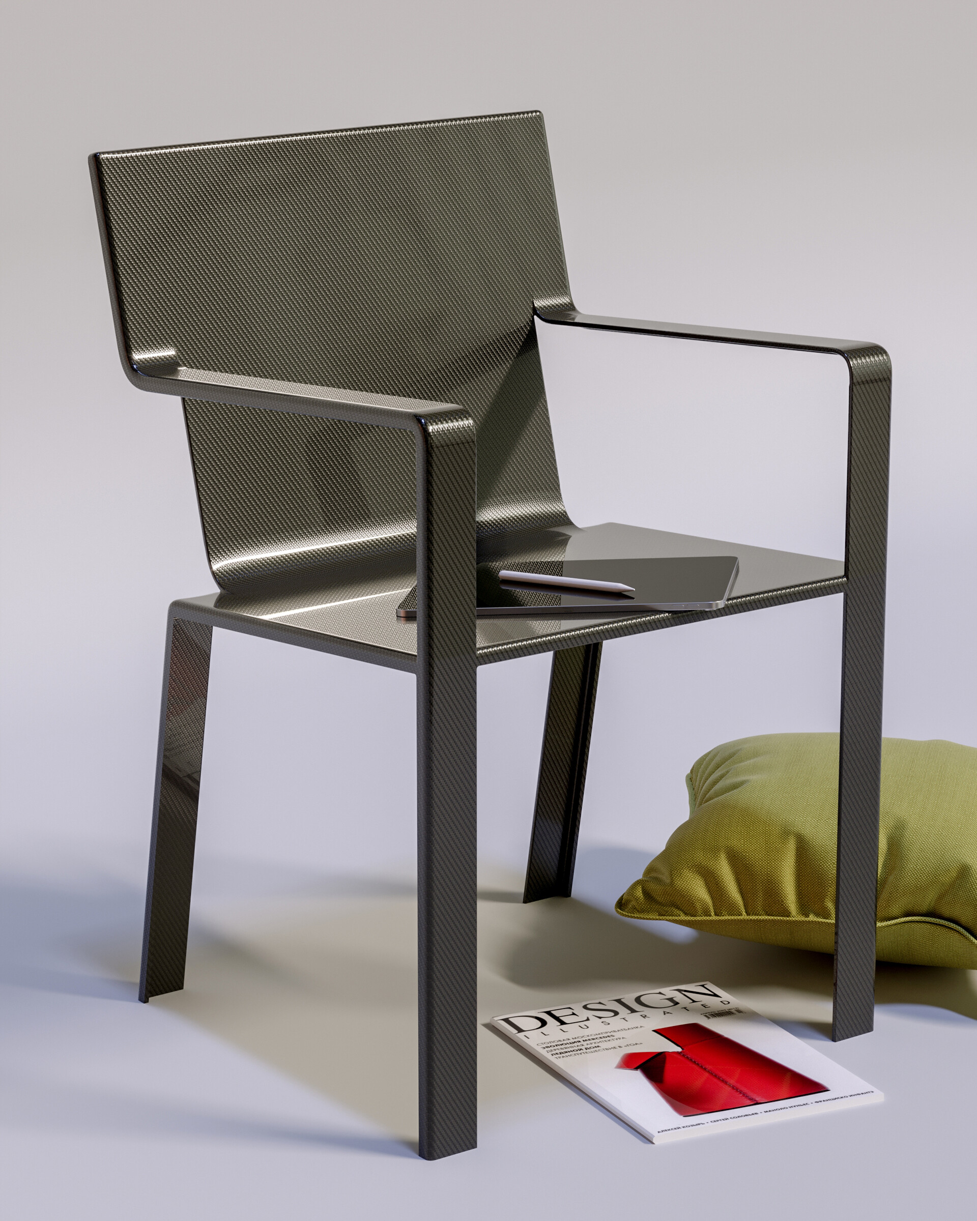 ArtStation - FOLD Chair Design by me