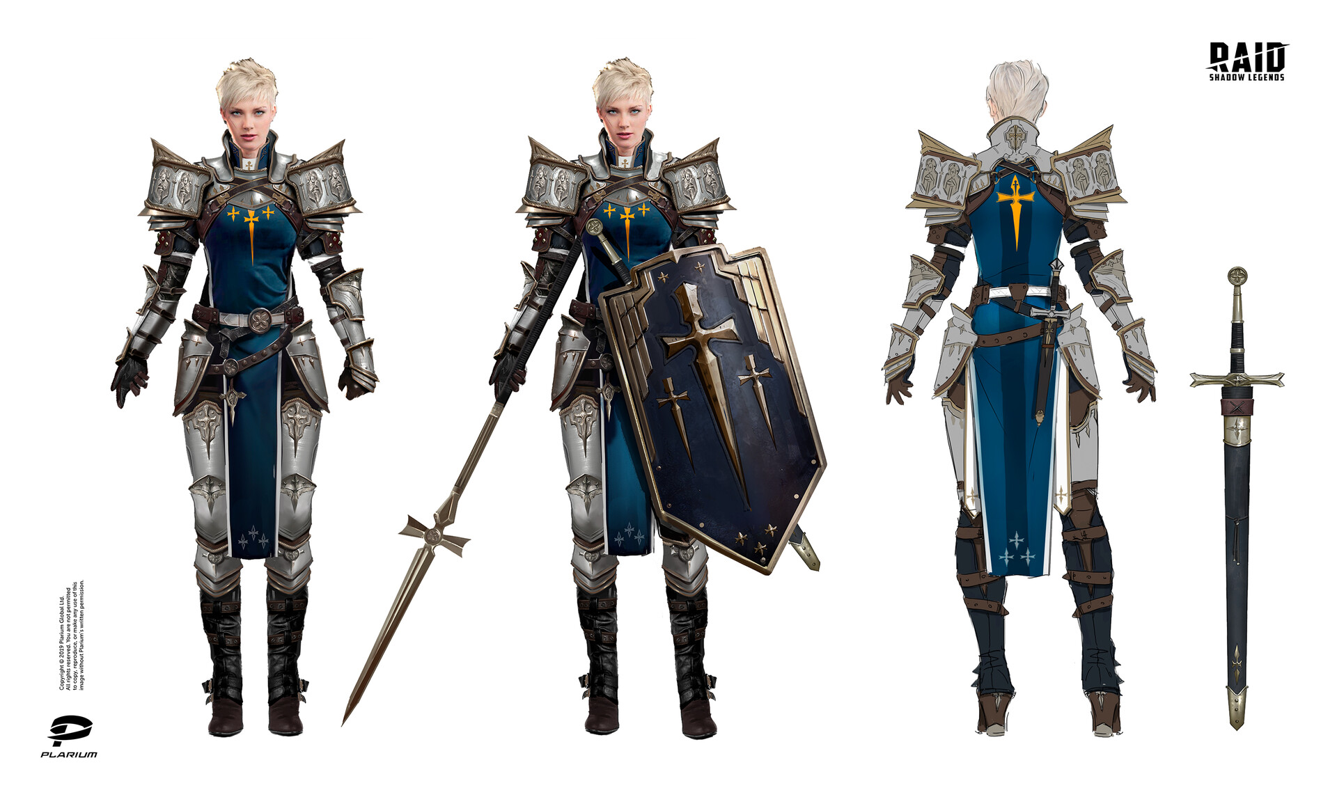 Valentin Demchenko - Athel the Templar concept art