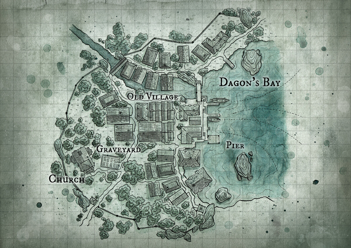 ArtStation - Dagon's Bay Map