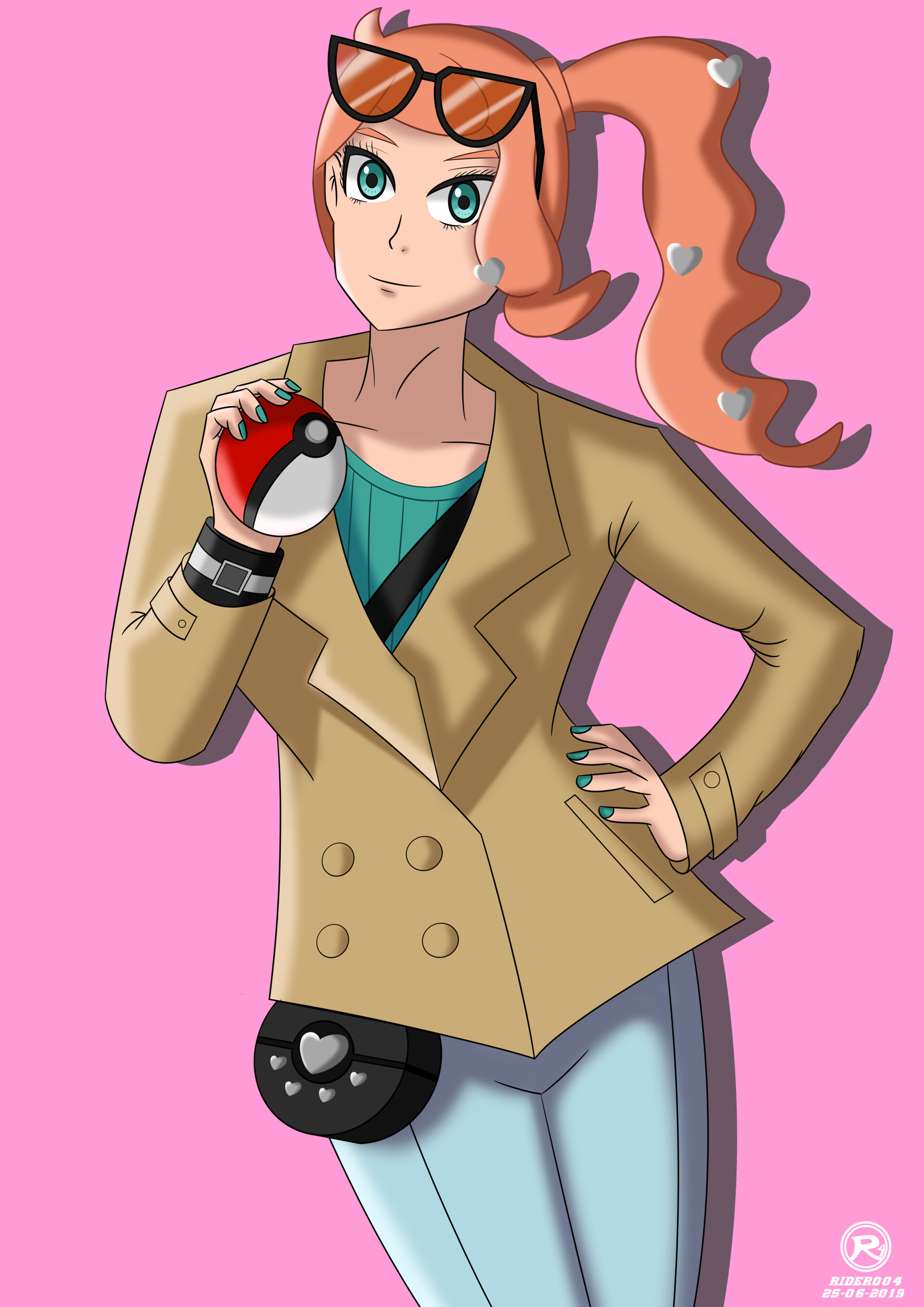 ArtStation - Pokemon Sonia