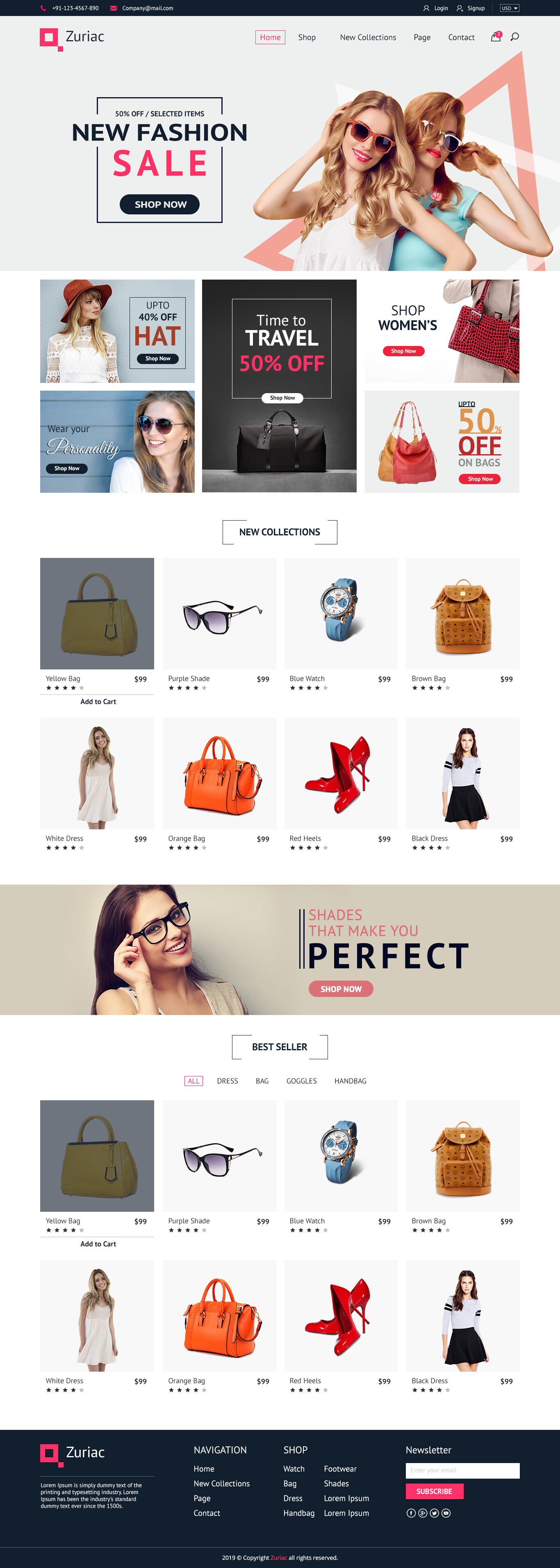 ArtStation - E commerce template