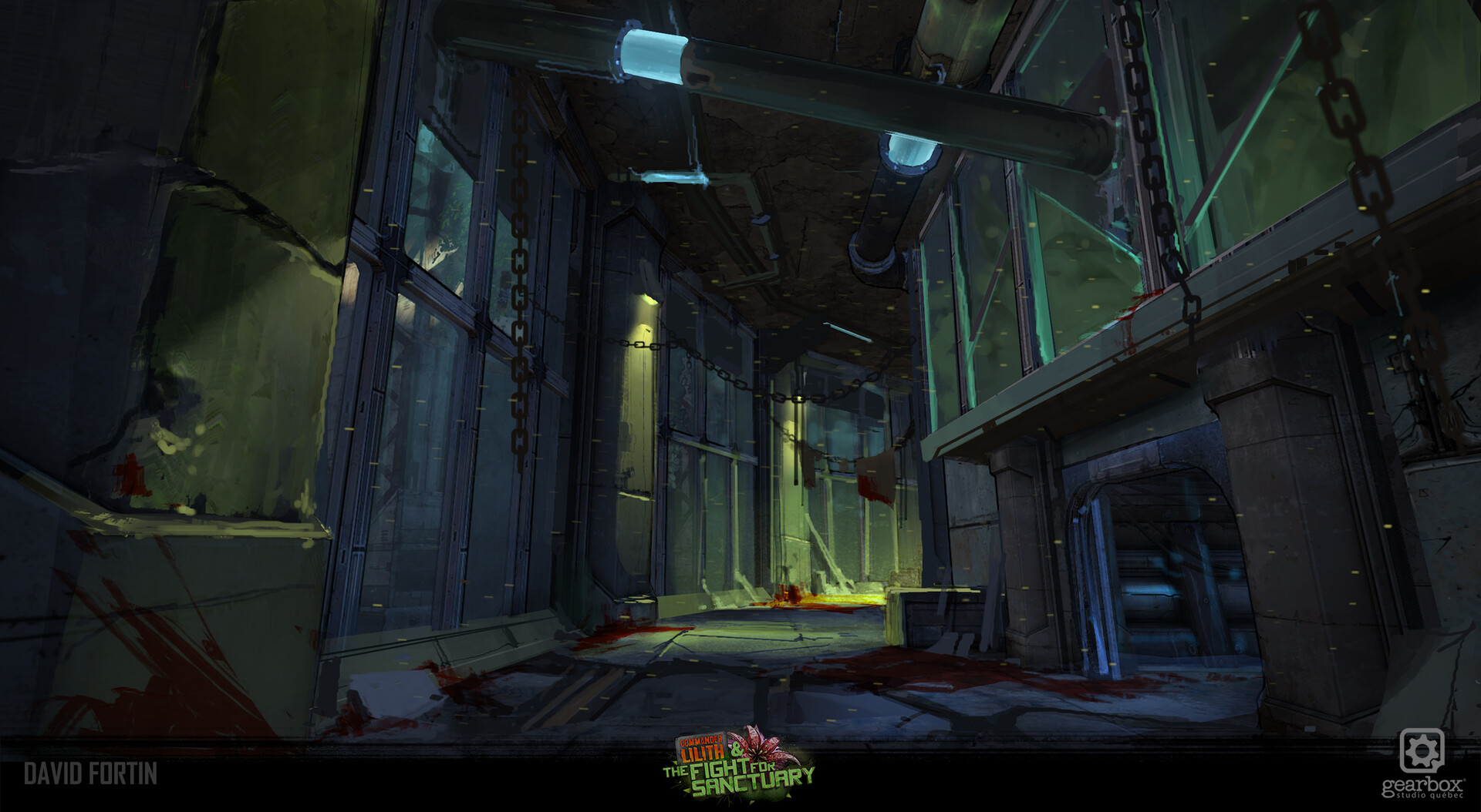 David Fortin | Concept artist - Borderlands 2: Commander Lilith & the ...