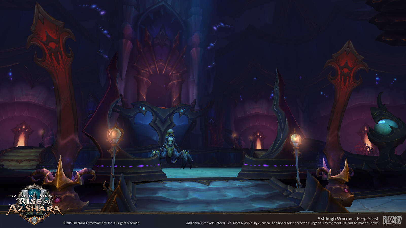 Ashleigh Warner - Naga Props and Weapons - World of Warcraft: Battle ...