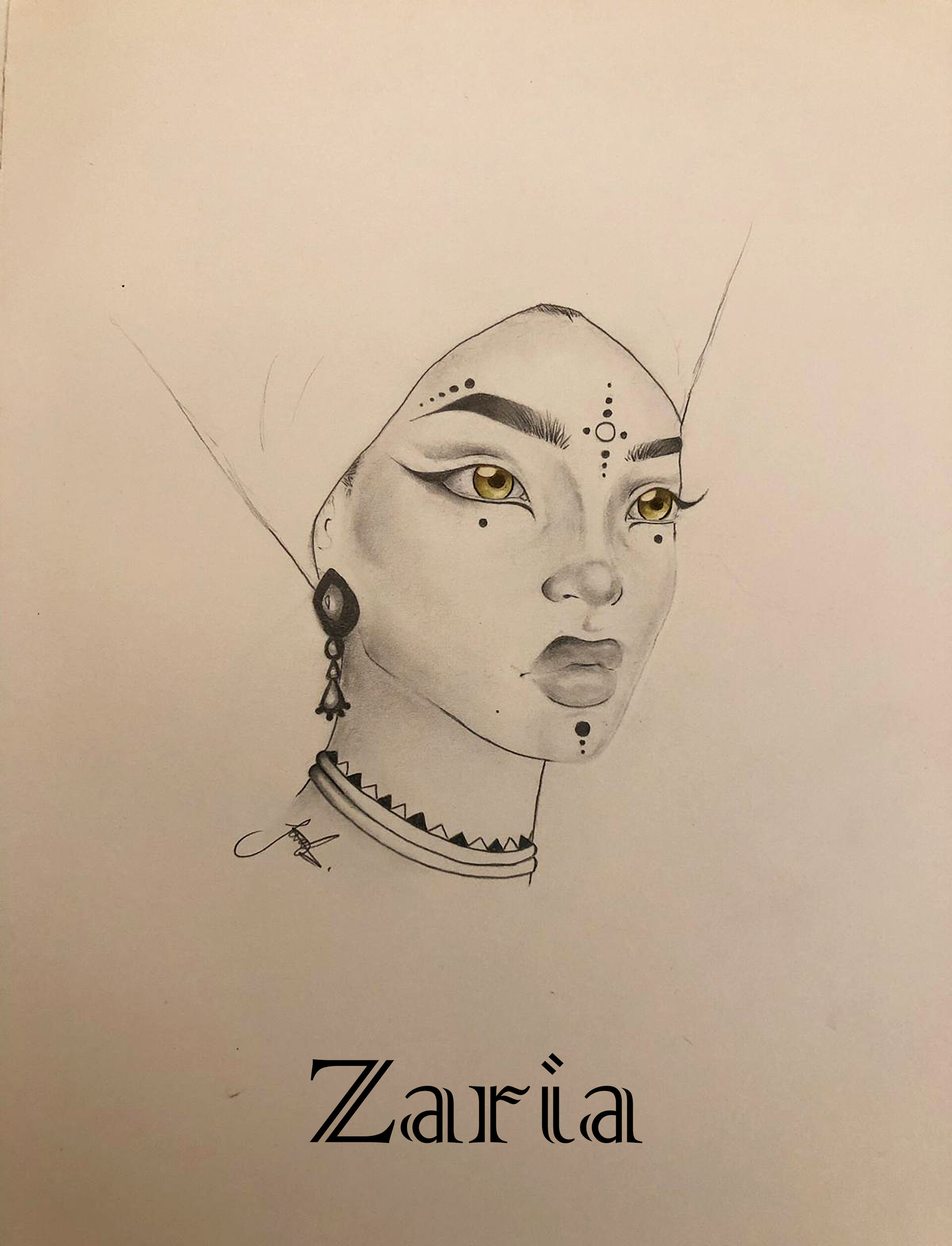 ArtStation - OC Character portrait commissions