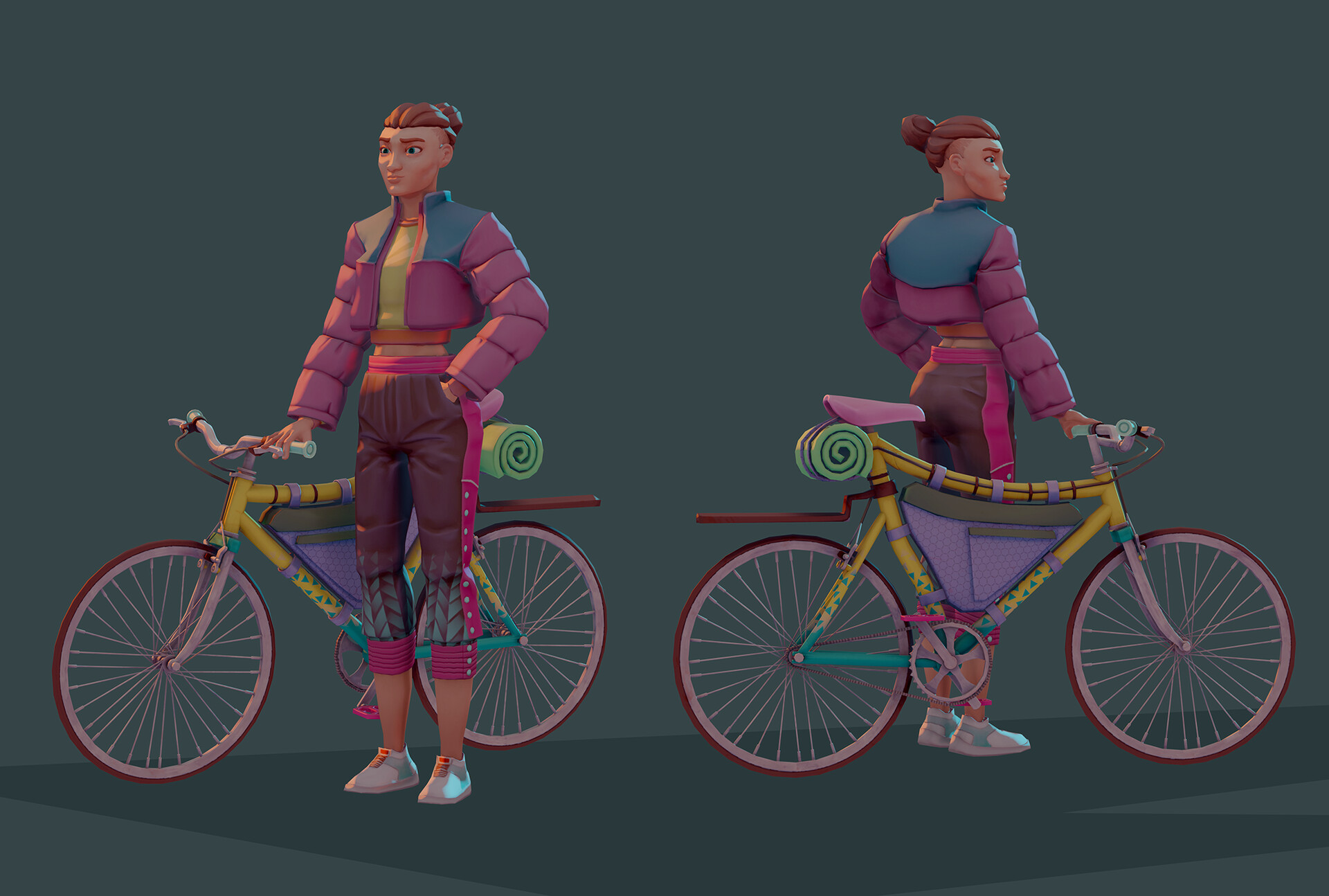 ArtStation - Adventure Bicyclist