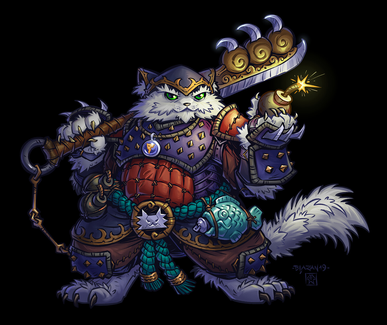 ArtStation - Ninja cat