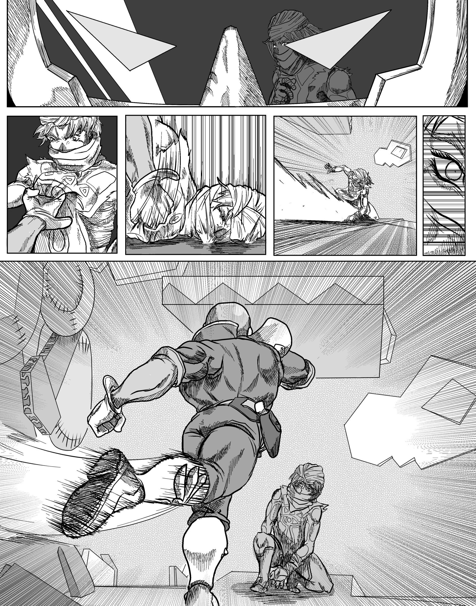 kyler shropshire - SSBM 1-page Comics