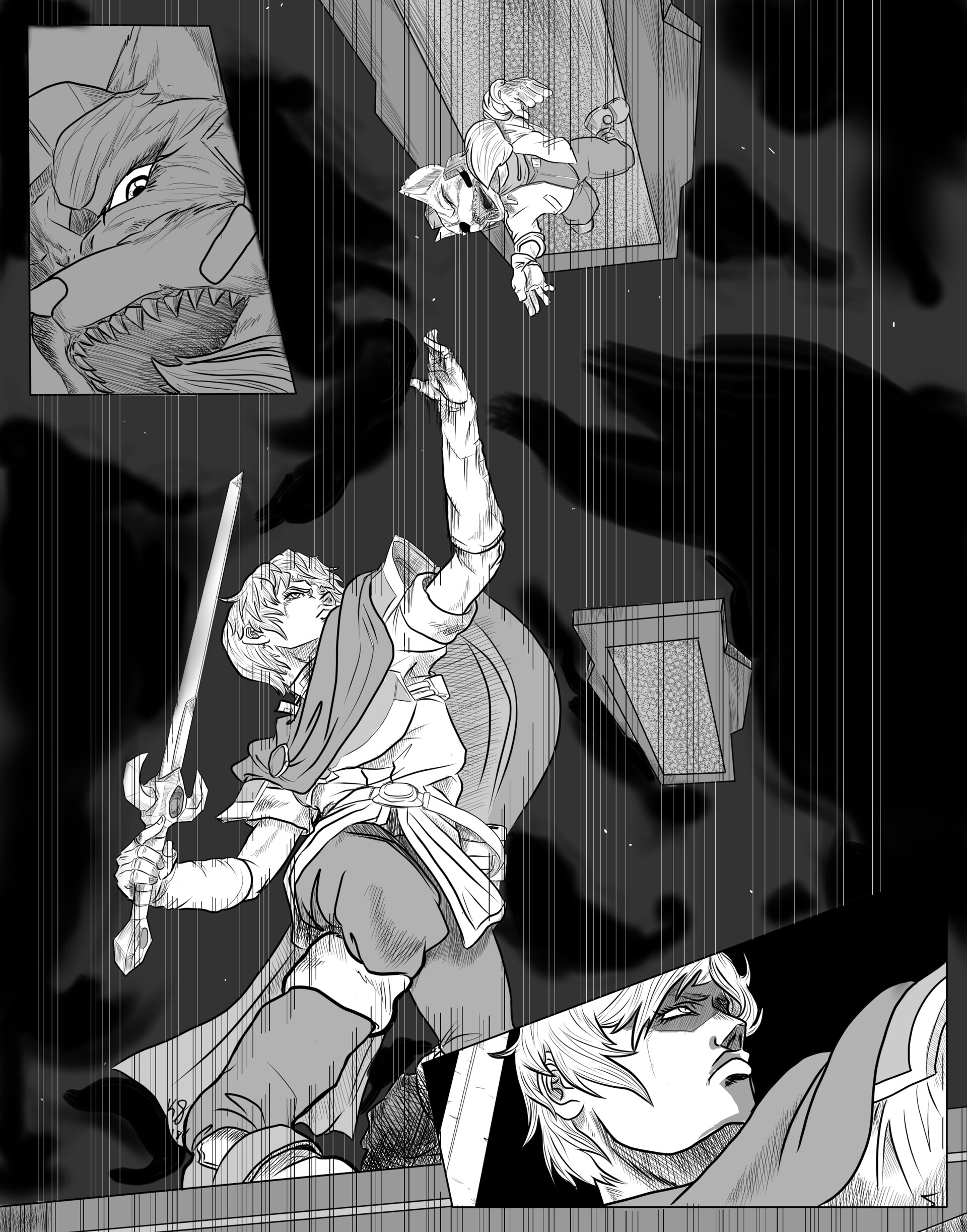 kyler shropshire - SSBM 1-page Comics