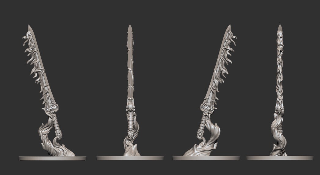 Andrew Martin - Spiritual Weapon - 40 mm miniature