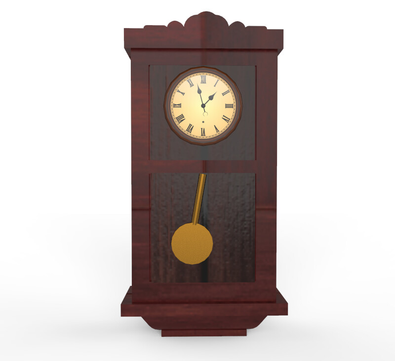 ArtStation - pendulum clock