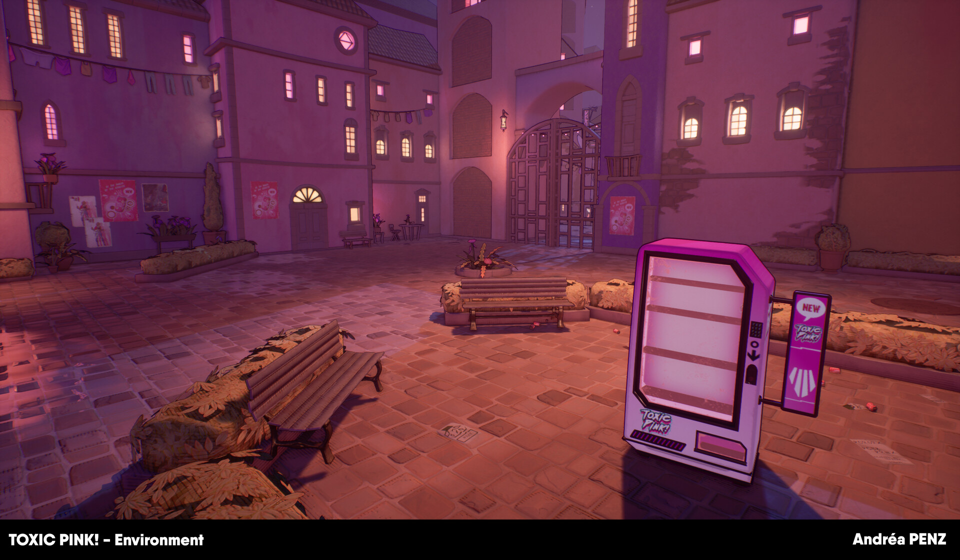 Andréa PENZ - Toxic Pink! - Environment