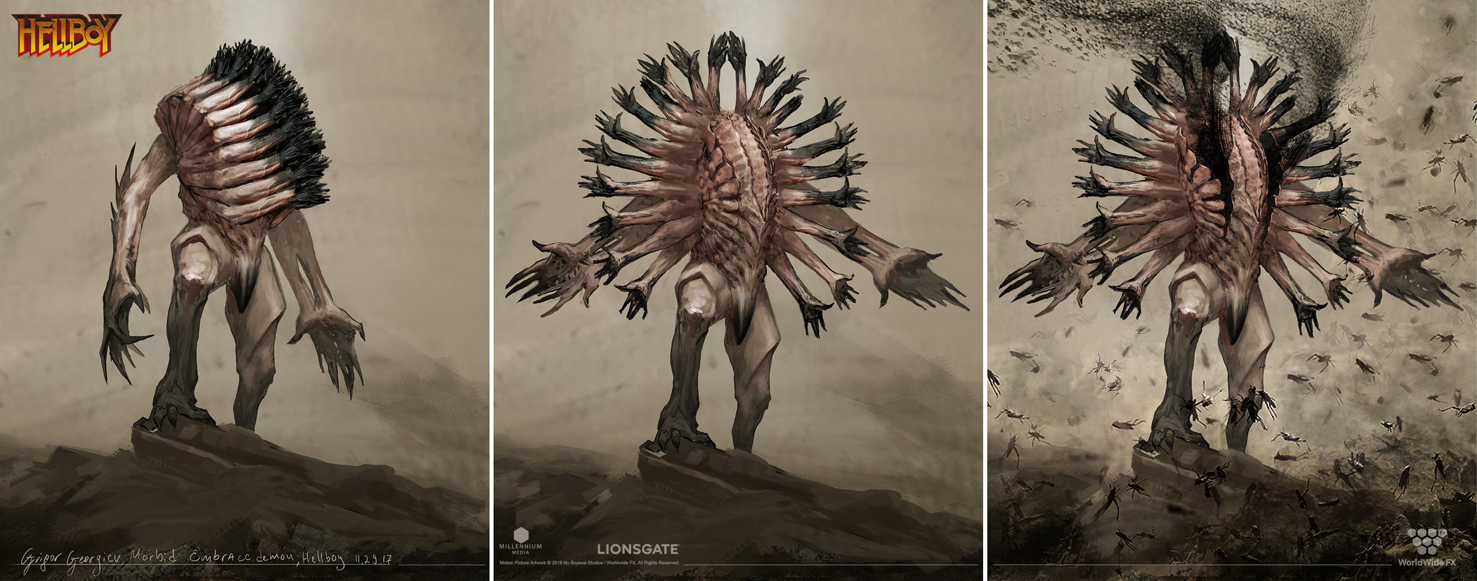 Morbid Embrace by Grigor Georgiev : r/ImaginaryMonsters