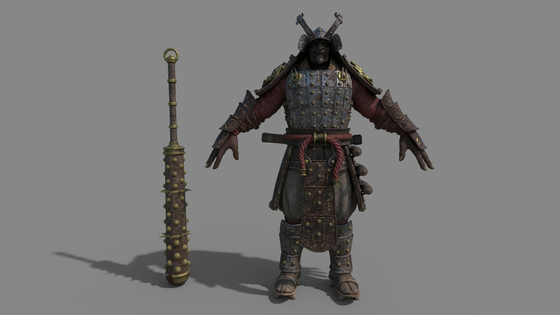 ArtStation - Oni Samurai Texture