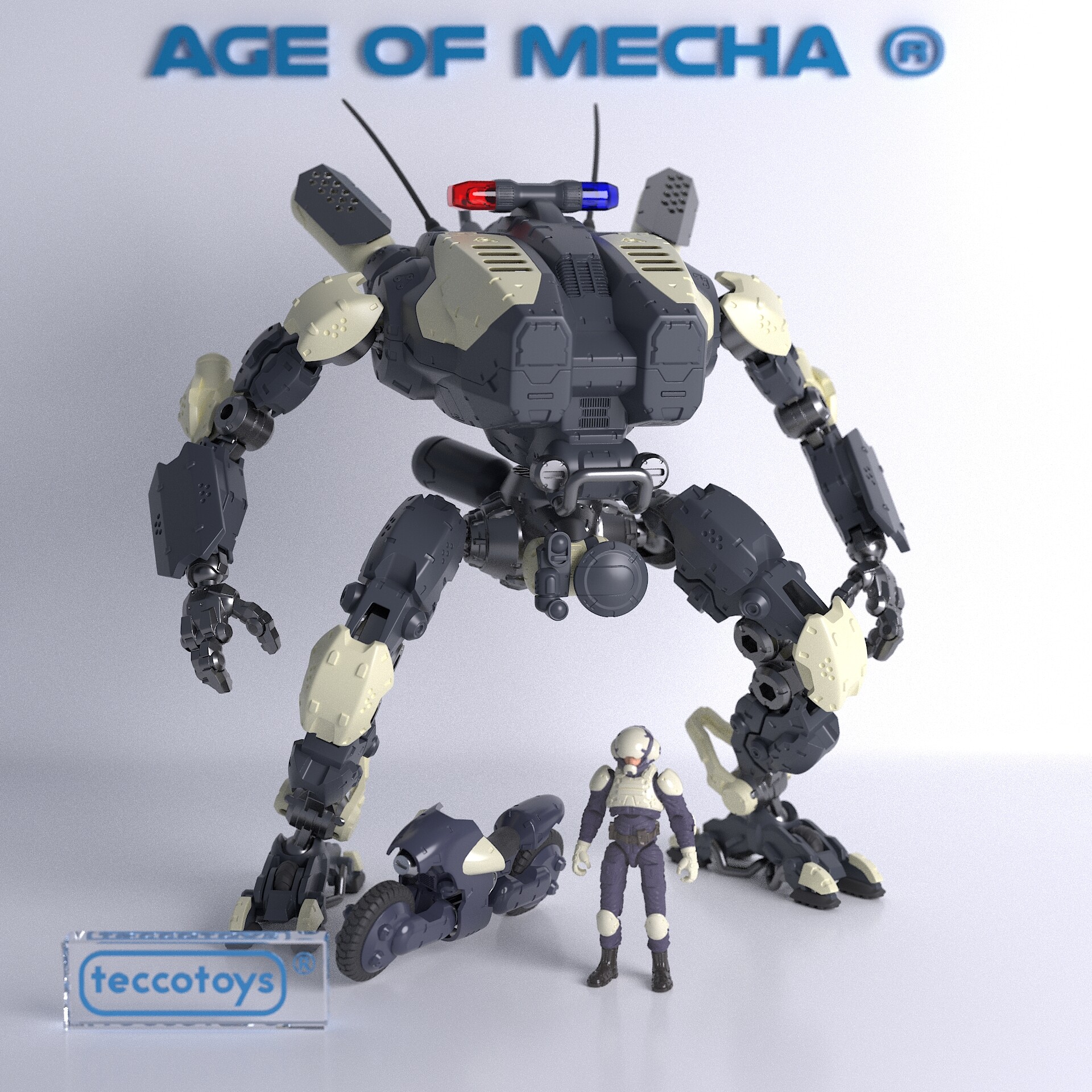 ArtStation - AoM Police Mech