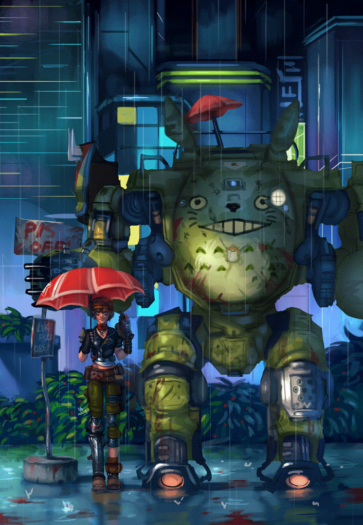Iron Bear by Beverley Yim : ImaginaryVaultHunters