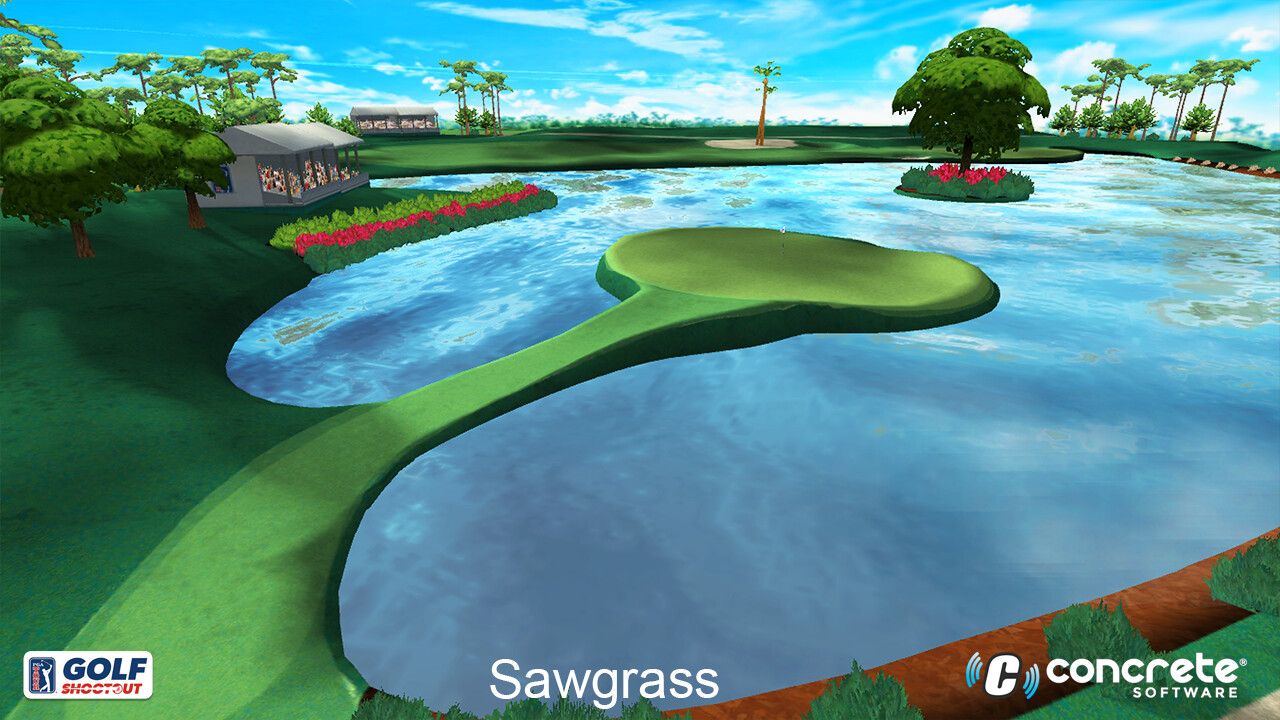 ArtStation - PGA Tour Shootout Sawgrass Golf Course