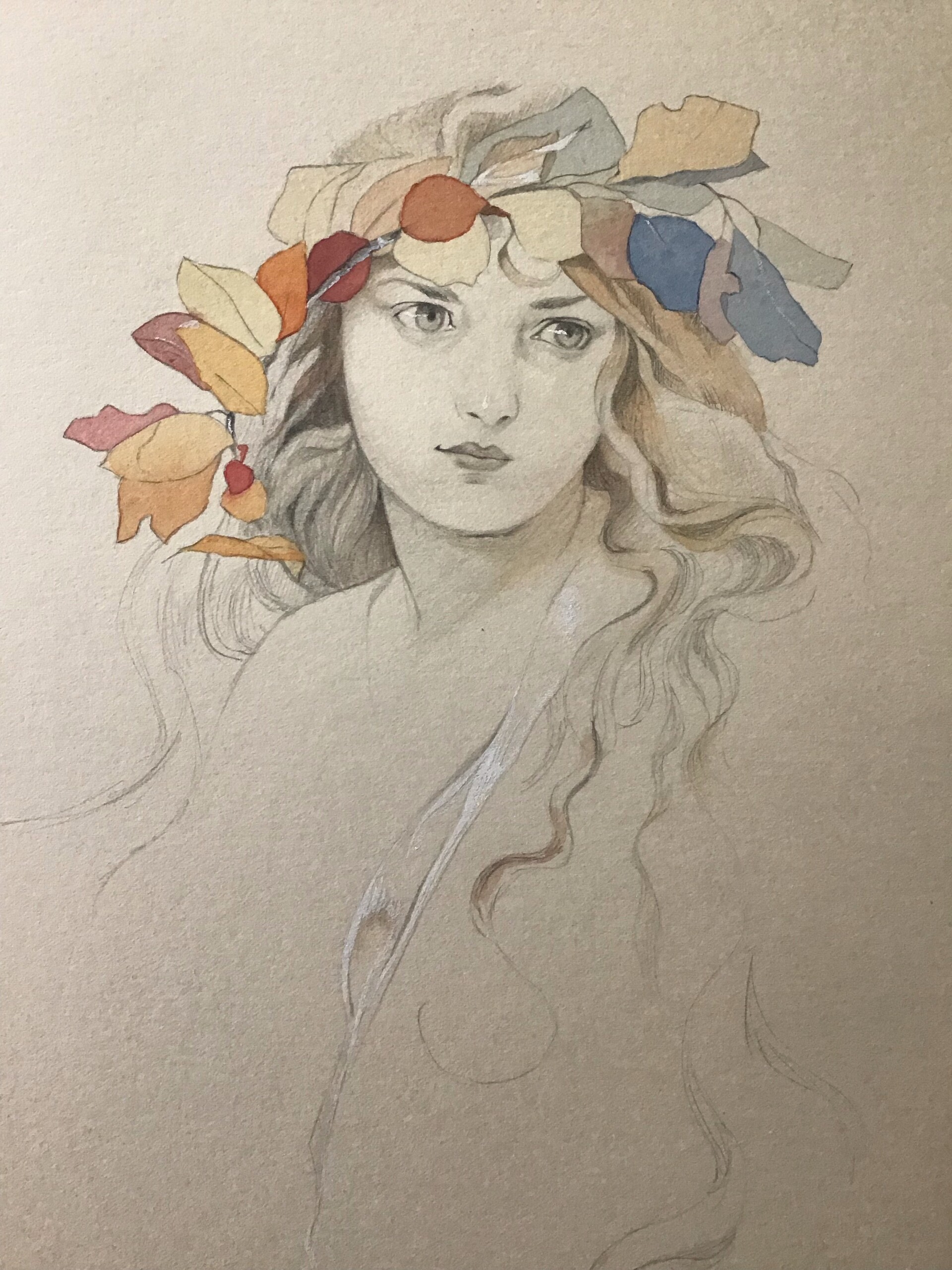 ArtStation - Alphonse Mucha Study