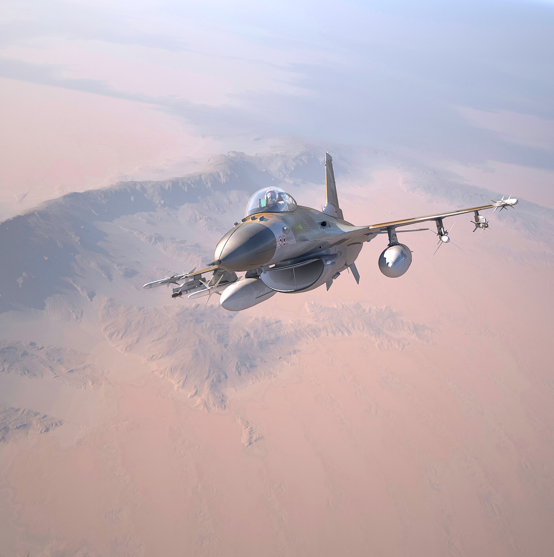 ArtStation - Desert Falcon