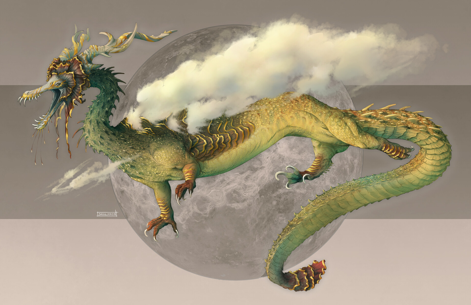 ArtStation - Venus Dragon Design